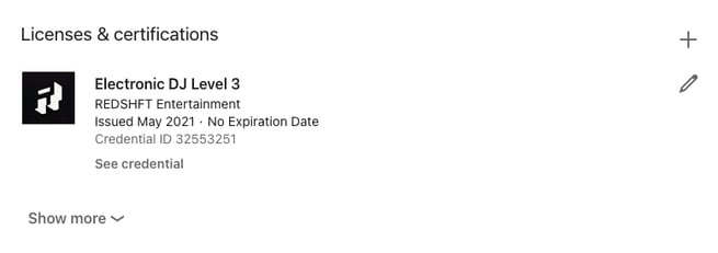 How Do I Add My Credential to LinkedIn?