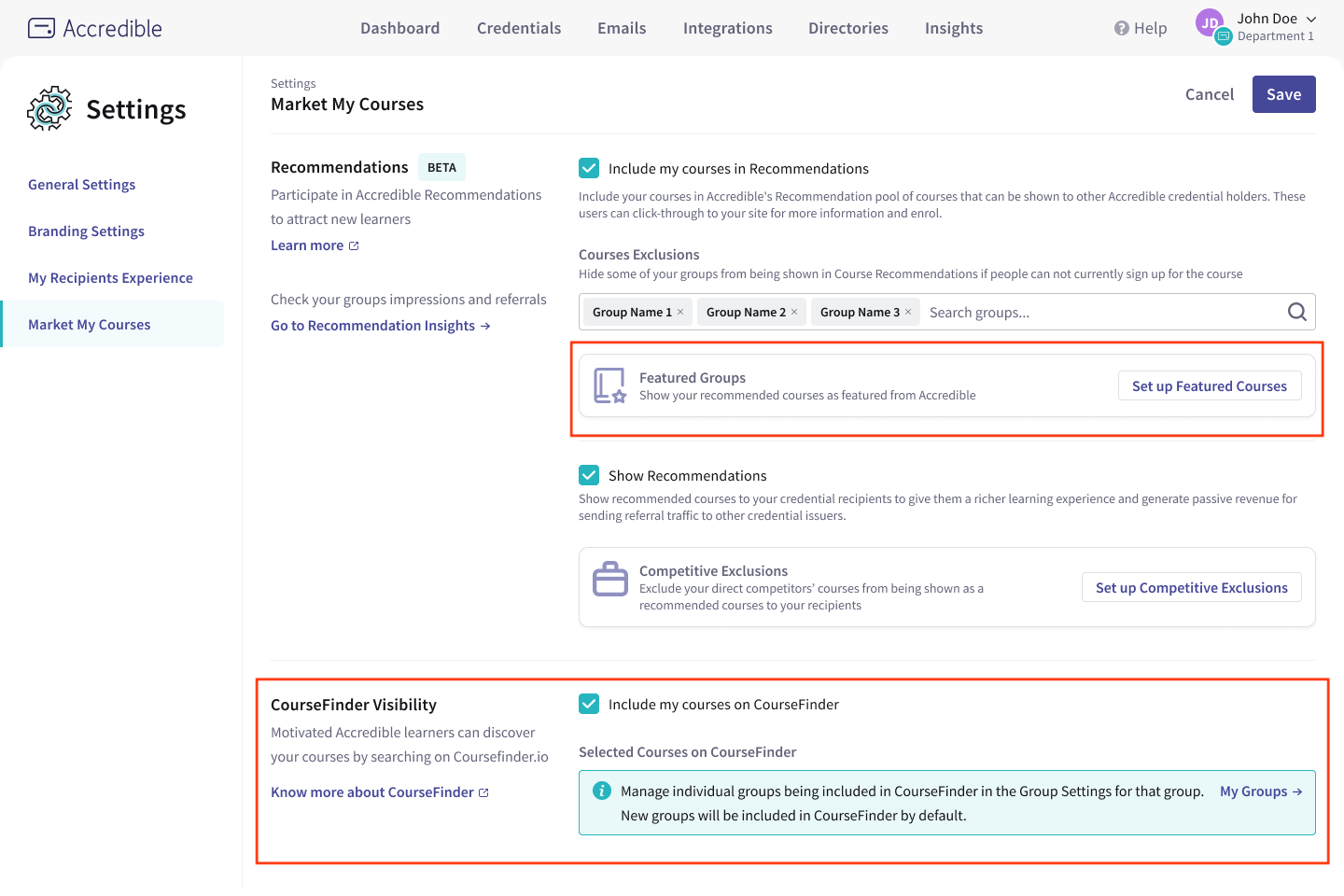 How Can I Increase Course Sign-Ups Through CourseFinder?