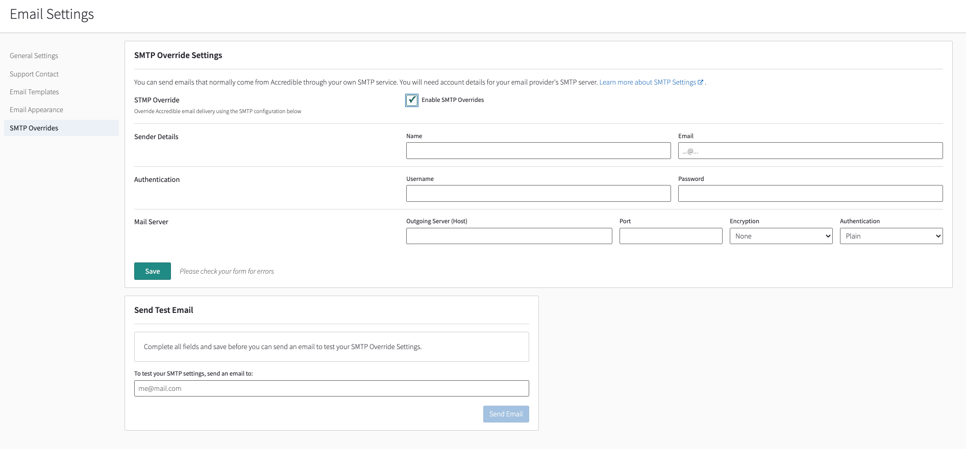 Enabling Smtp Settings For An Outlook Inbox