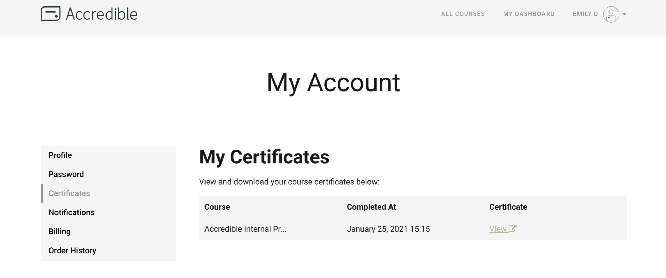 How are Credentials Issued Through the Thinkific Integration with Accredible?