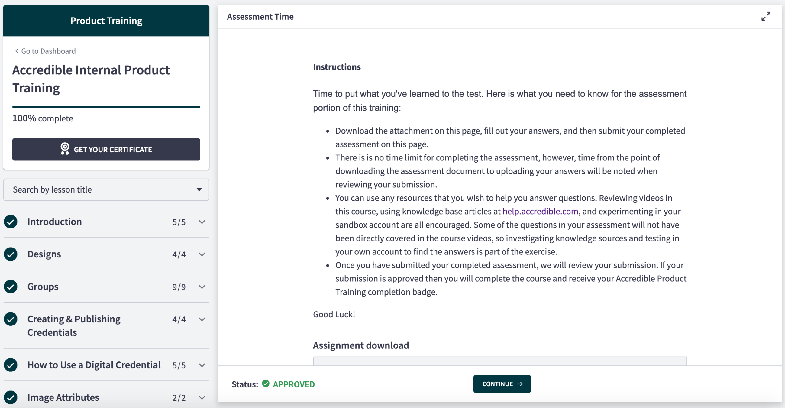 How are Credentials Issued Through the Thinkific Integration with Accredible?