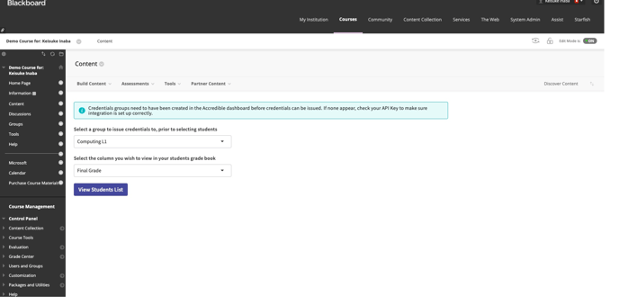 How Do I Set Up the Blackboard LTI Integration with Accredible?