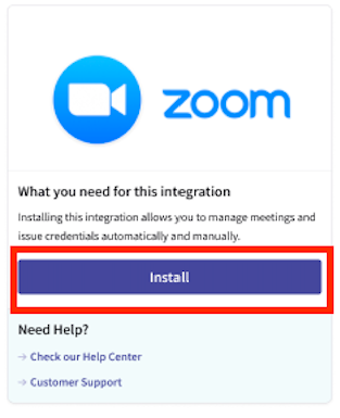 How Do I Setup an Integration with Zoom?