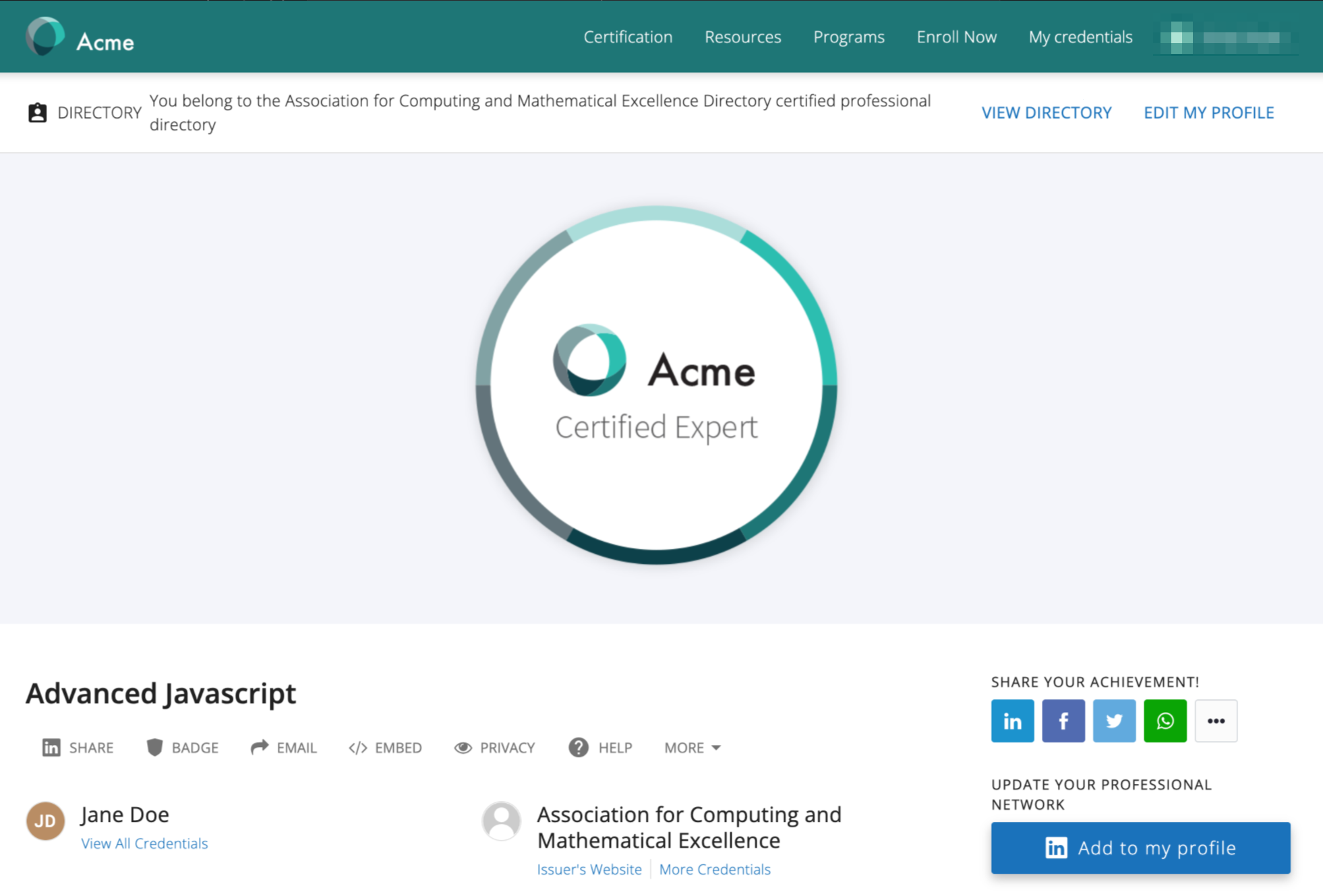 How Do I Setup My Directory Profile?