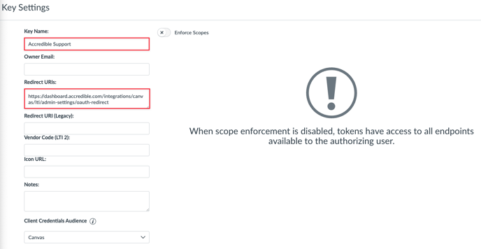 Setting Up Canvas LTI 1.1 Integration with Accredible