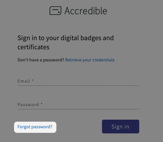 How Do I Sign In to My Private Credential?