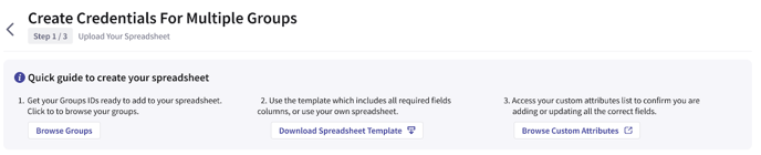 How to Issue a Batch Of Credentials - Spreadsheet Upload