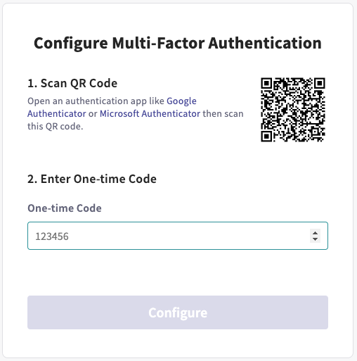 Multi-Factor Authentication (MFA) For Issuers